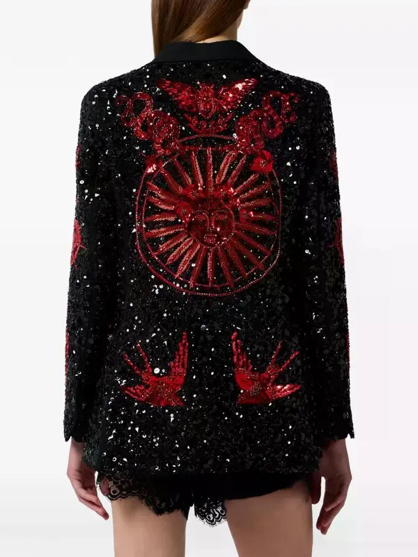 Philipp Plein Sequin Embellished Blazer