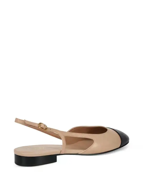 POTAMY Two-tone Slingback Ballet Flats