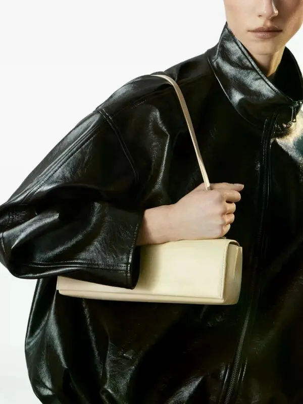 POTAMY Adjustable Strap Leather Shoulder Bag