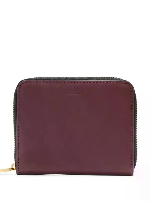 ALLSAINTS Lena Hex Wallet - Red