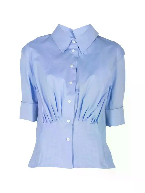 Marni Collared Buttoned Shirt - Blue