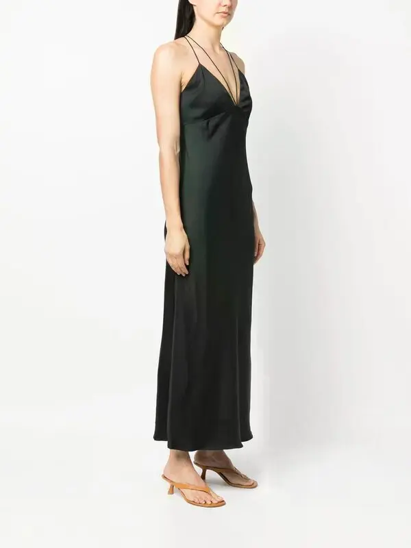 Calvin Klein Strappy Halterneck Slip Dress