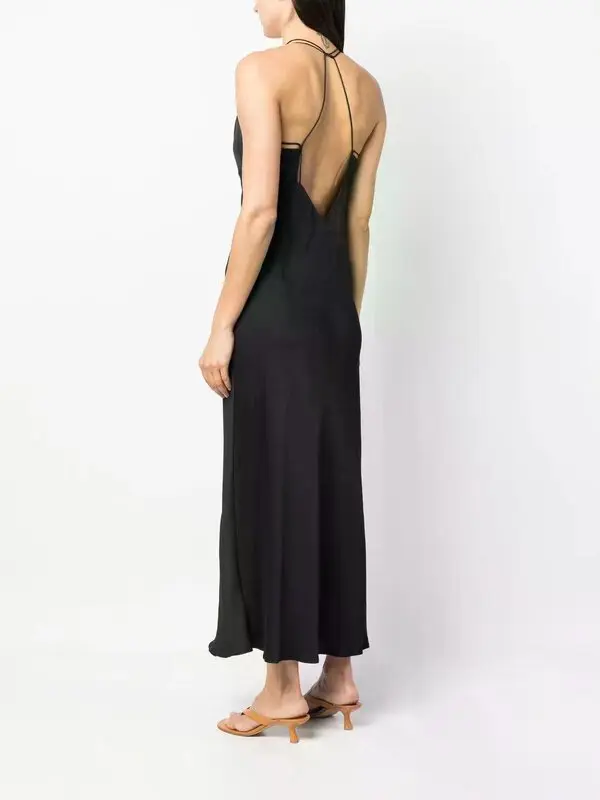 Calvin Klein Strappy Halterneck Slip Dress