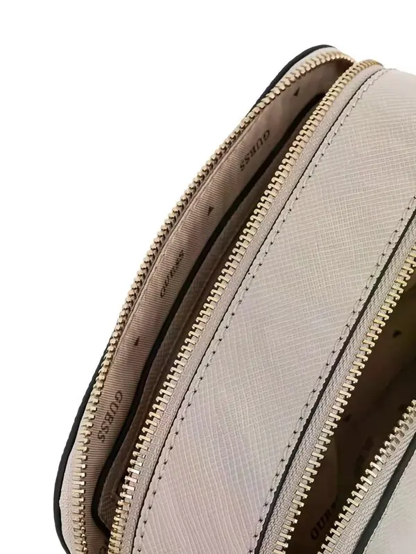Guess Triangle Logo Chain Crossbody Bag