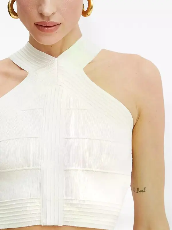 Guess Staci Halterneck Knitted Top