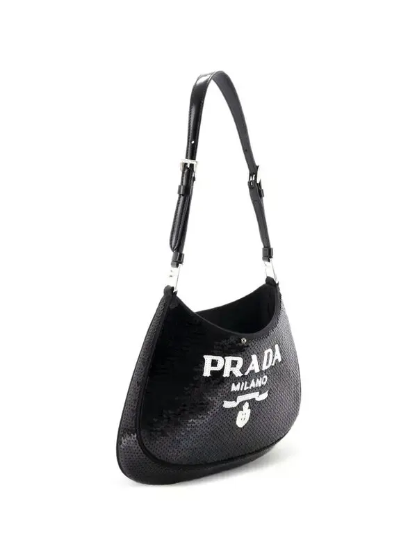 Prada Sequined Shoulder Bag