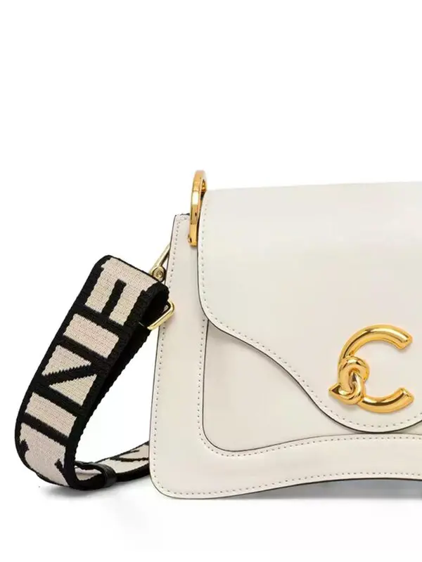 COCCINELLE Logo Lettering Shoulder Strap