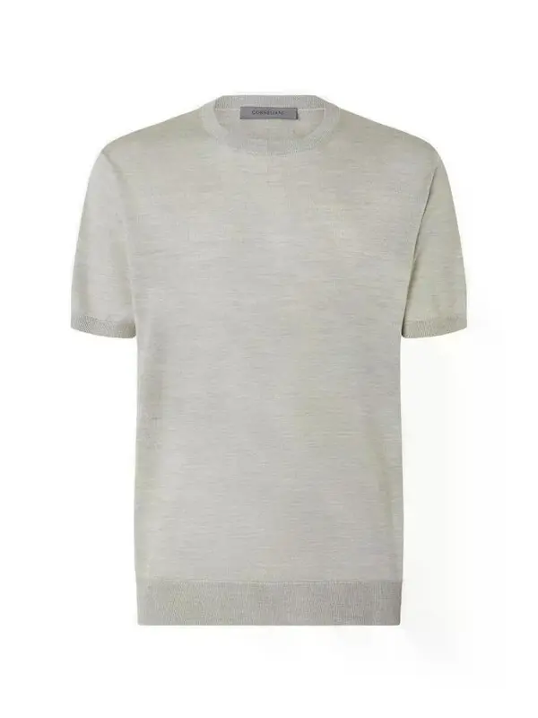 Corneliani Short-sleeve Knitted T-shirt