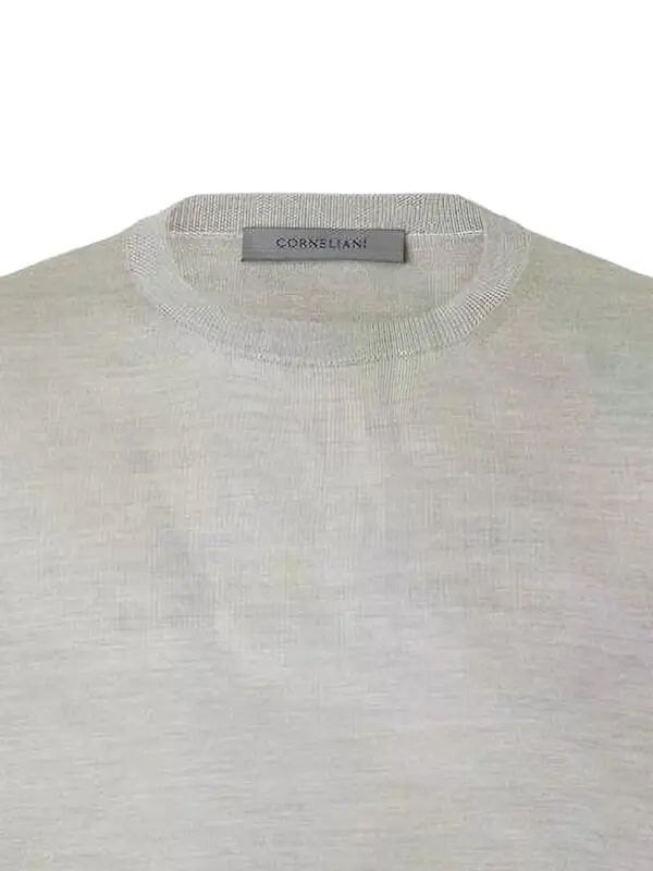 Corneliani Short-sleeve Knitted T-shirt