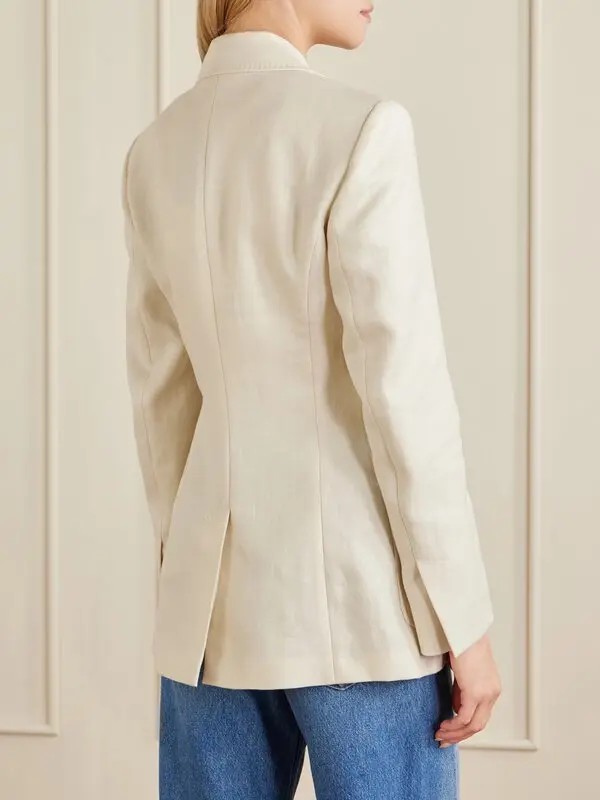 Max Mara Linen Blazer - Neutrals
