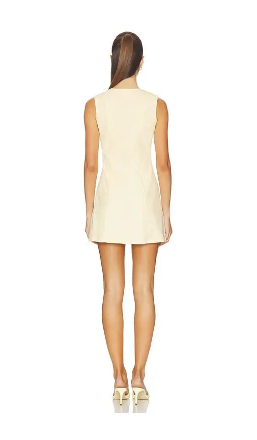 MORE TO COME Selma Mini Dress - Yellow