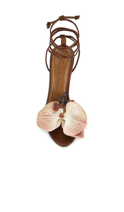 ALAMEDA TURQUESA Prudence Embellished Stiletto Sandals
