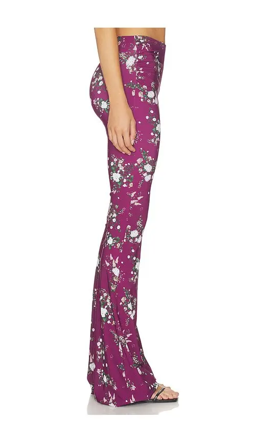 ANIYE BY Camil Floral Print Flared Trousers