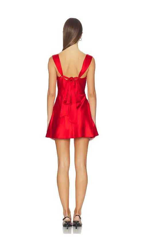 NOOKIE Dream Mini Dress In . Also - Red