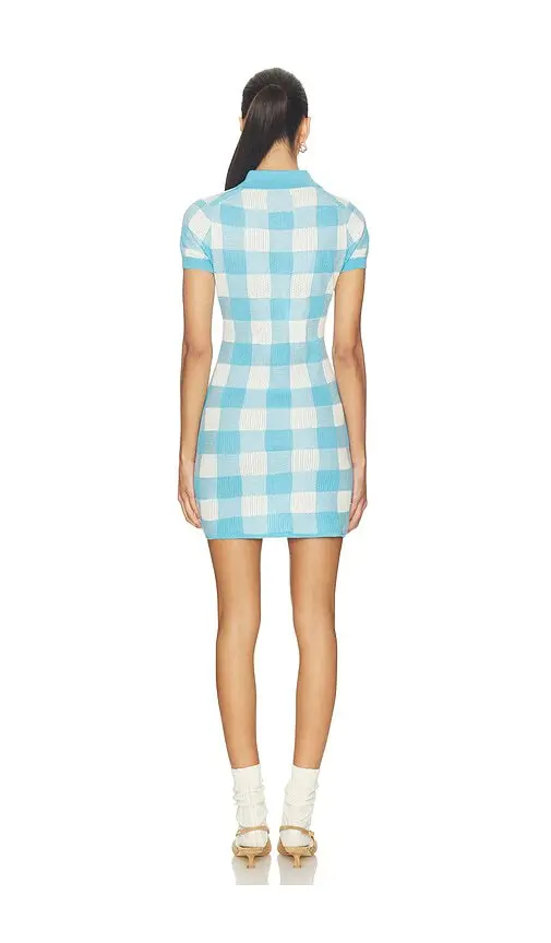 Guest In Residence Gingham Polo Dress