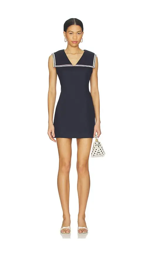 Line & Dot Anchor Mini Dress