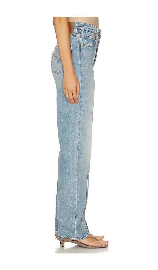 LEVI'S Ribcage Full Length Straight Leg Jeans