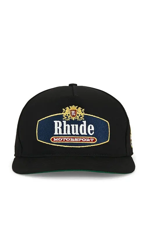 Rhude Racing Crest Hat - Black