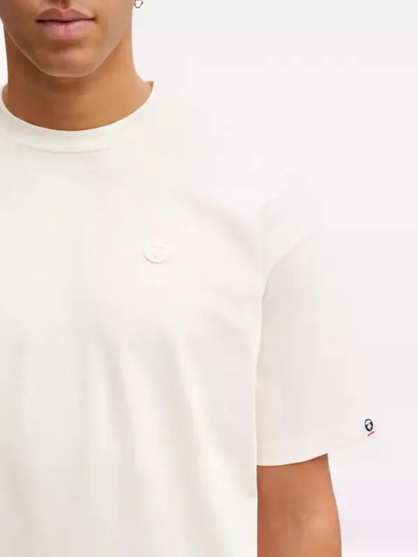 AAPE BY *A BATHING APE Logo Crew Neck T-shirt