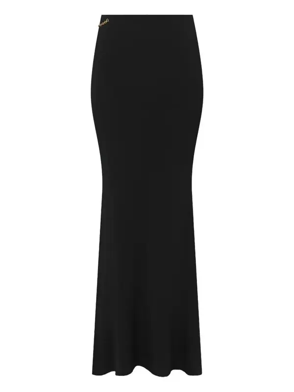 Amiri Chain-detail Maxi Skirt - Black