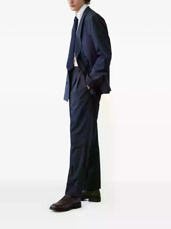 CARTER YOUNG Kirk Unstructured Double-breasted Blazer