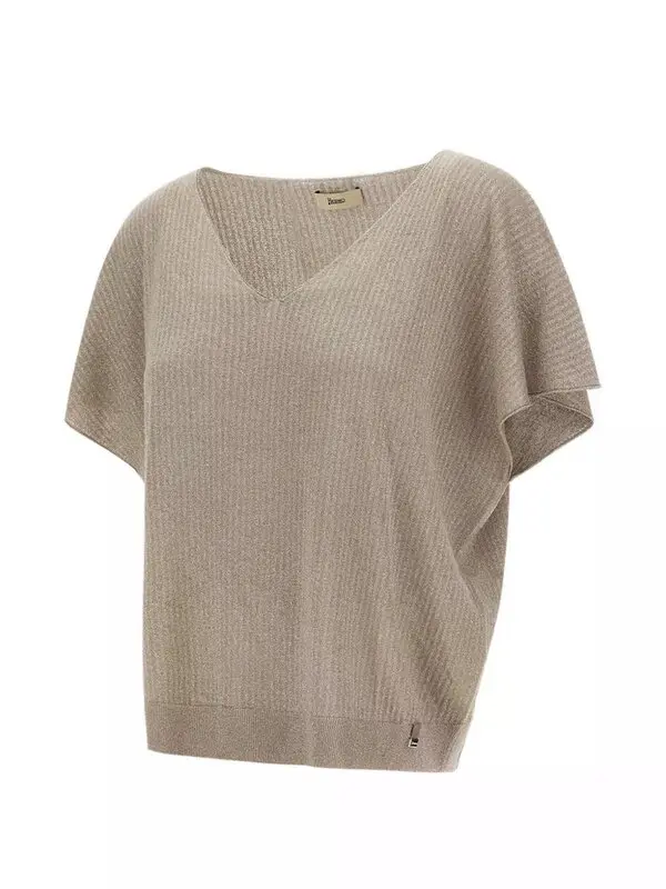 Herno Ribbed-knit T-shirt