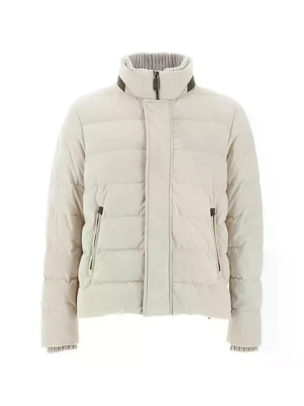 Herno Ribbed High-neck Jacket