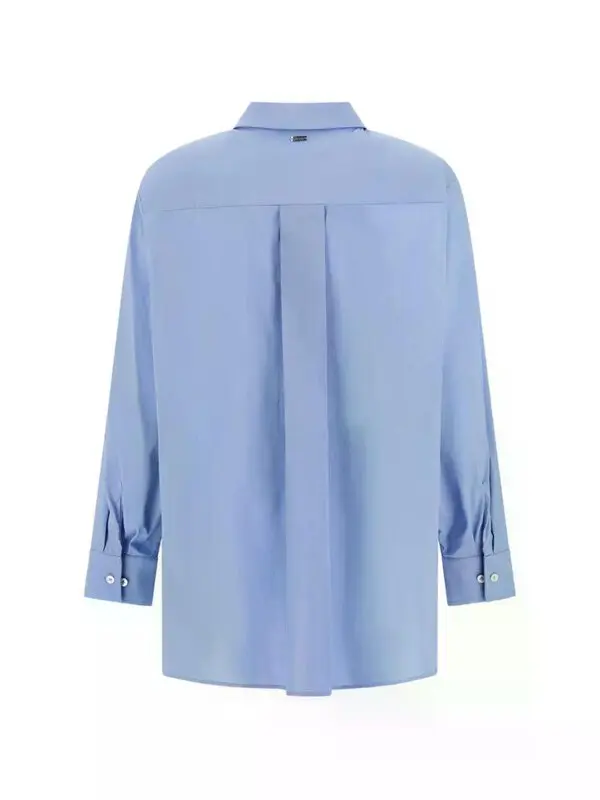 Herno Long-sleeved Poplin Shirt