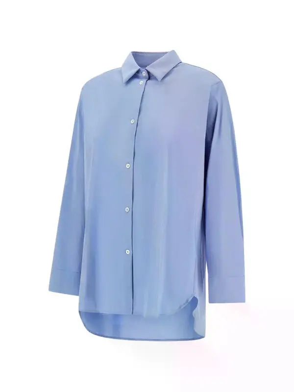 Herno Long-sleeved Poplin Shirt