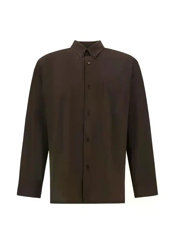 Herno Long-sleeved Cotton Shirt