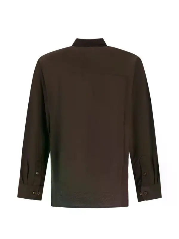 Herno Long-sleeved Cotton Shirt