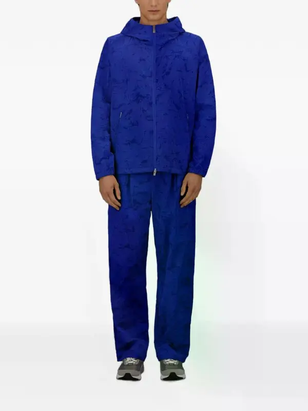 Herno Water Jacquard Hooded Jacket