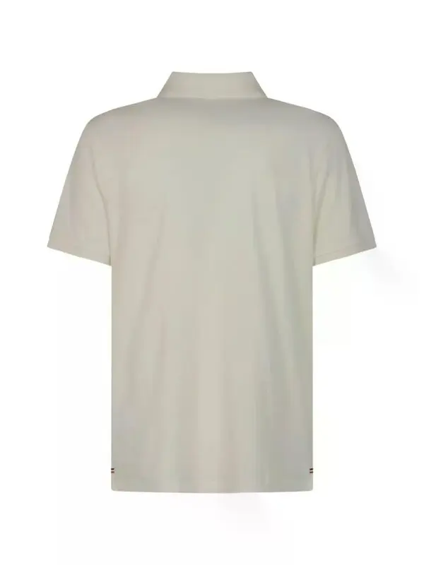 Moncler Logo-patch Polo Shirt - Neutrals