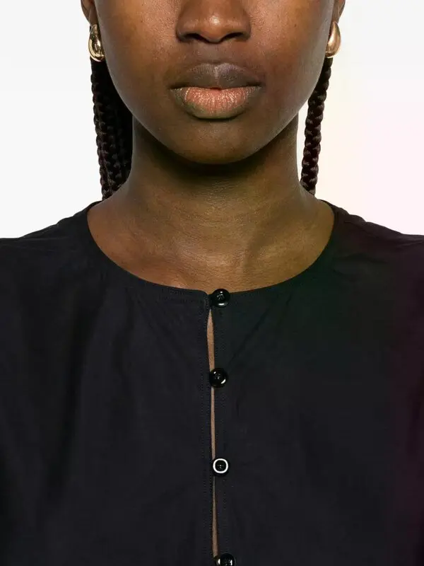 FORTE_FORTE Buttoned Midi Dress