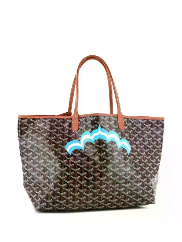 Goyard Saint Louis Pm Printed Coated Canvas Tote Bag