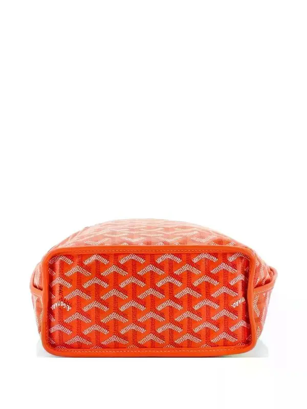 Goyard Anjou Reversible Tote Coated Canvas Mini Satchel - Orange