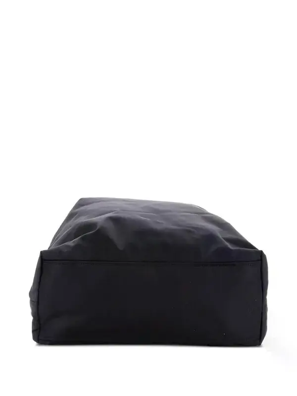 Prada Belted Logo T Tecido Tote Bag