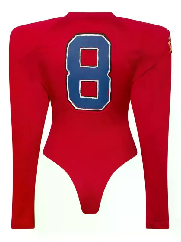 Dsquared2 Graphic Detail Sporty Bodysuit