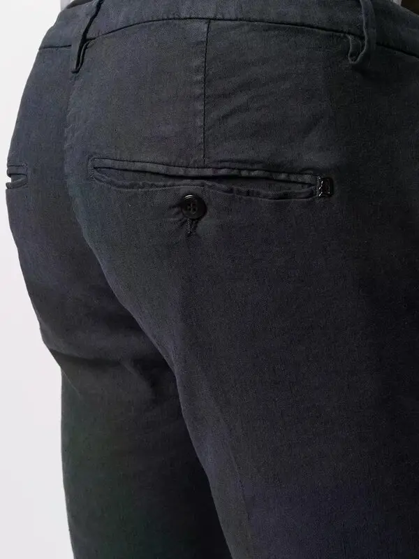 DONDUP Slim-cut Trousers - Blue