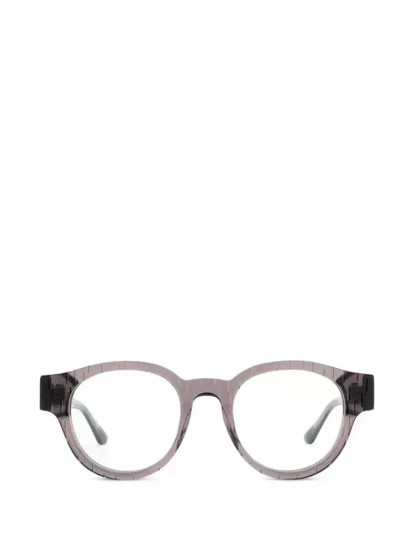 Yohji Yamamoto Round-frame Glasses - Grey