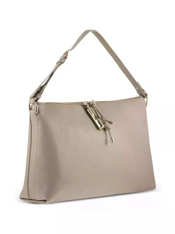 Furla Debby Zip Leather Shoulder Bag