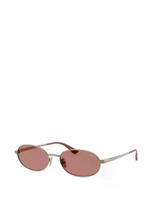 VOGUE Oval-frame Sunglasses - Silver