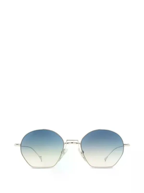 EYEPETIZER Royale Round Frame Sunglasses - Silver