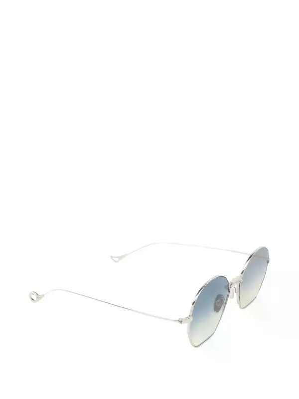 EYEPETIZER Royale Round Frame Sunglasses - Silver