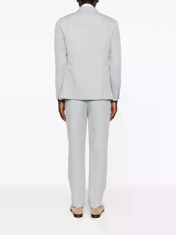 Eleventy Double-breasted Linen Suit