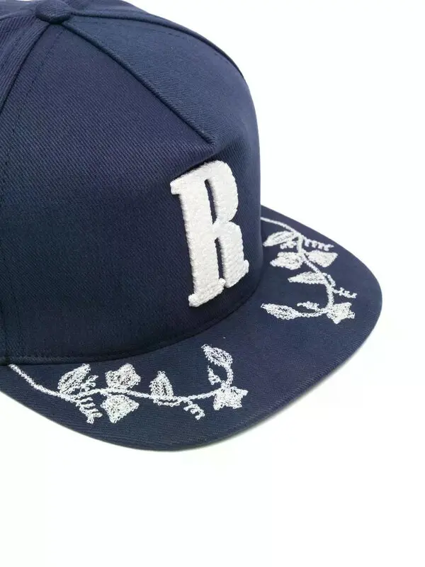 Rhude Navy Embroidered Baseball Cap