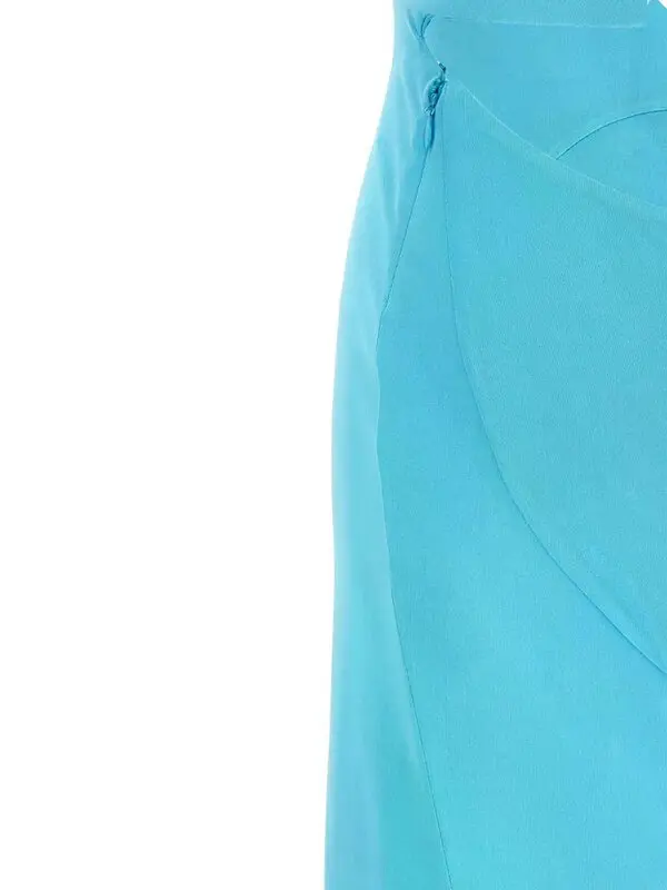 TOM FORD Aqua Mermaid Silhouette Skirt - Blue