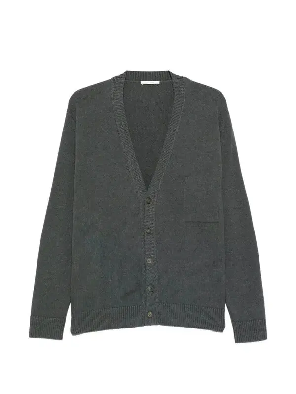 THE ROW Button V-neck Cardigan
