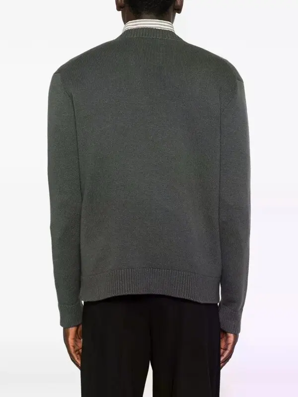 THE ROW Button V-neck Cardigan