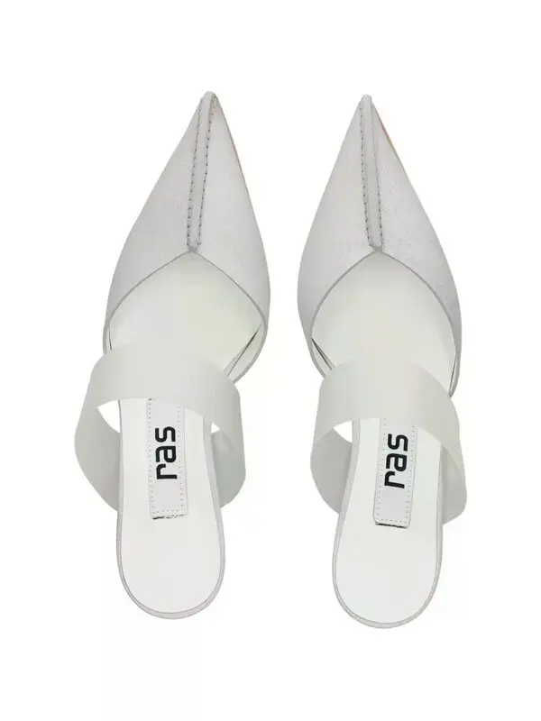 RAS Square Toe Leather Mules